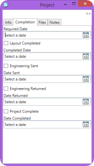 Project Dates/Completion